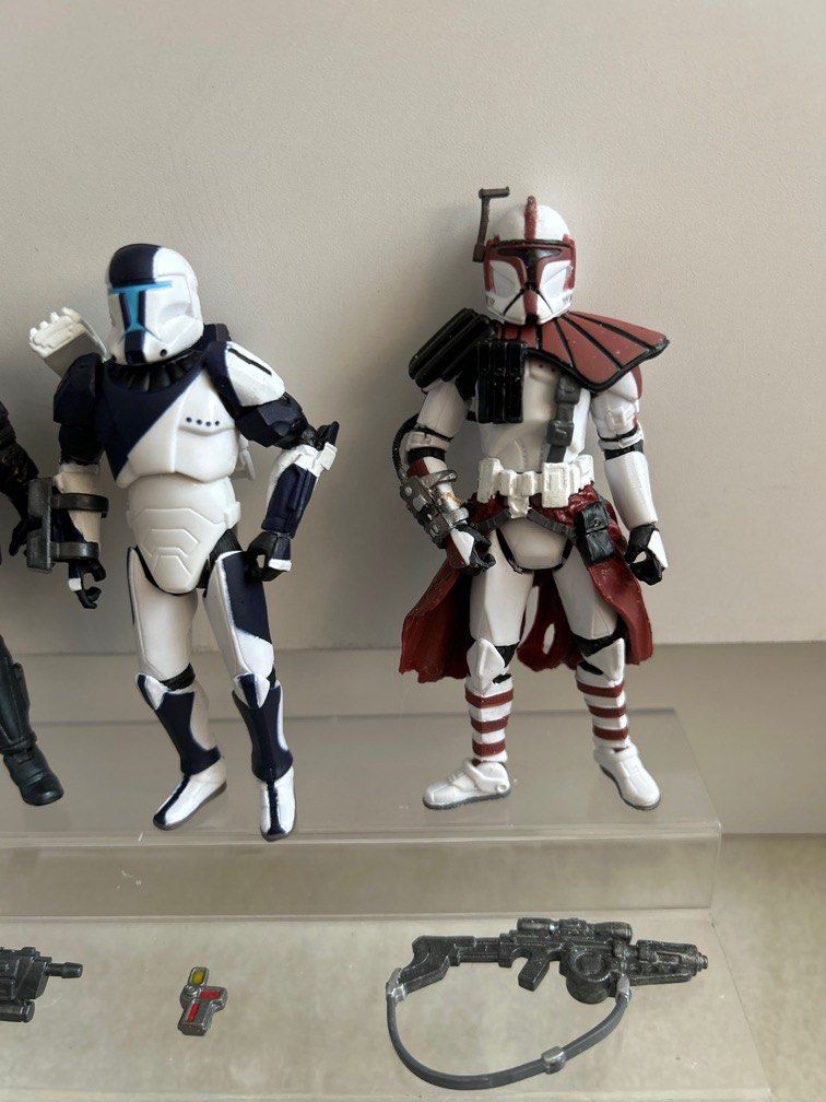 Star Wars Rare Legacy Collection Clone Commando Evolution 3-pack Arc ...