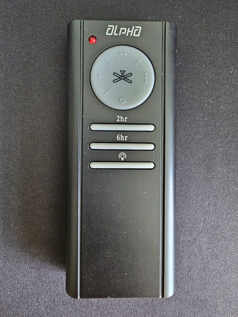 Remote control alpha ceiling fan rc88, Furniture & Home Living ...