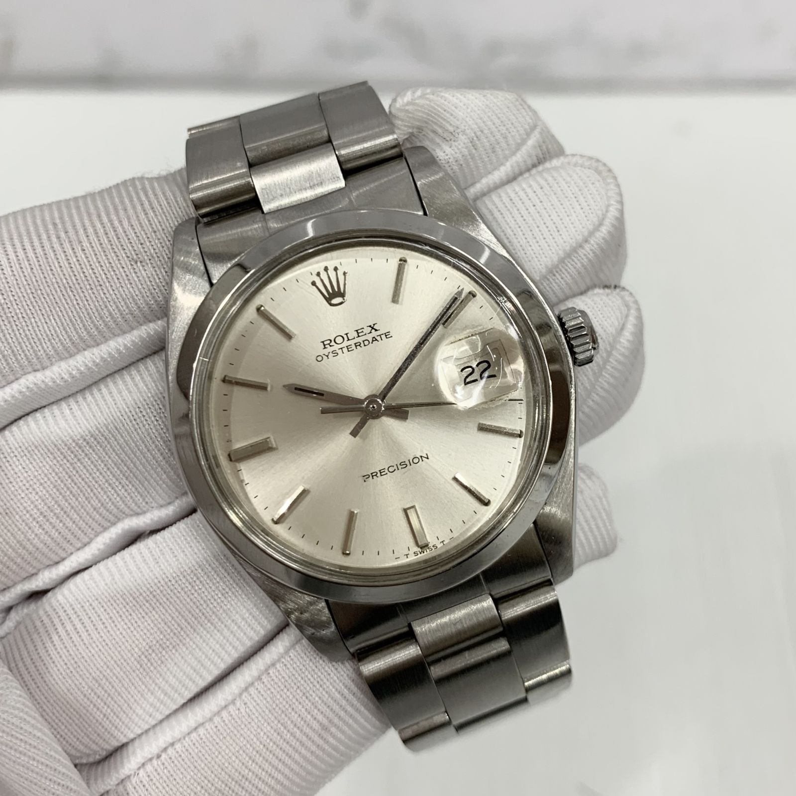 ROLEX 6694 OYSTERDATE PRECISION AUTOMATIC WATCH ONLY MEN'S WATCH ...