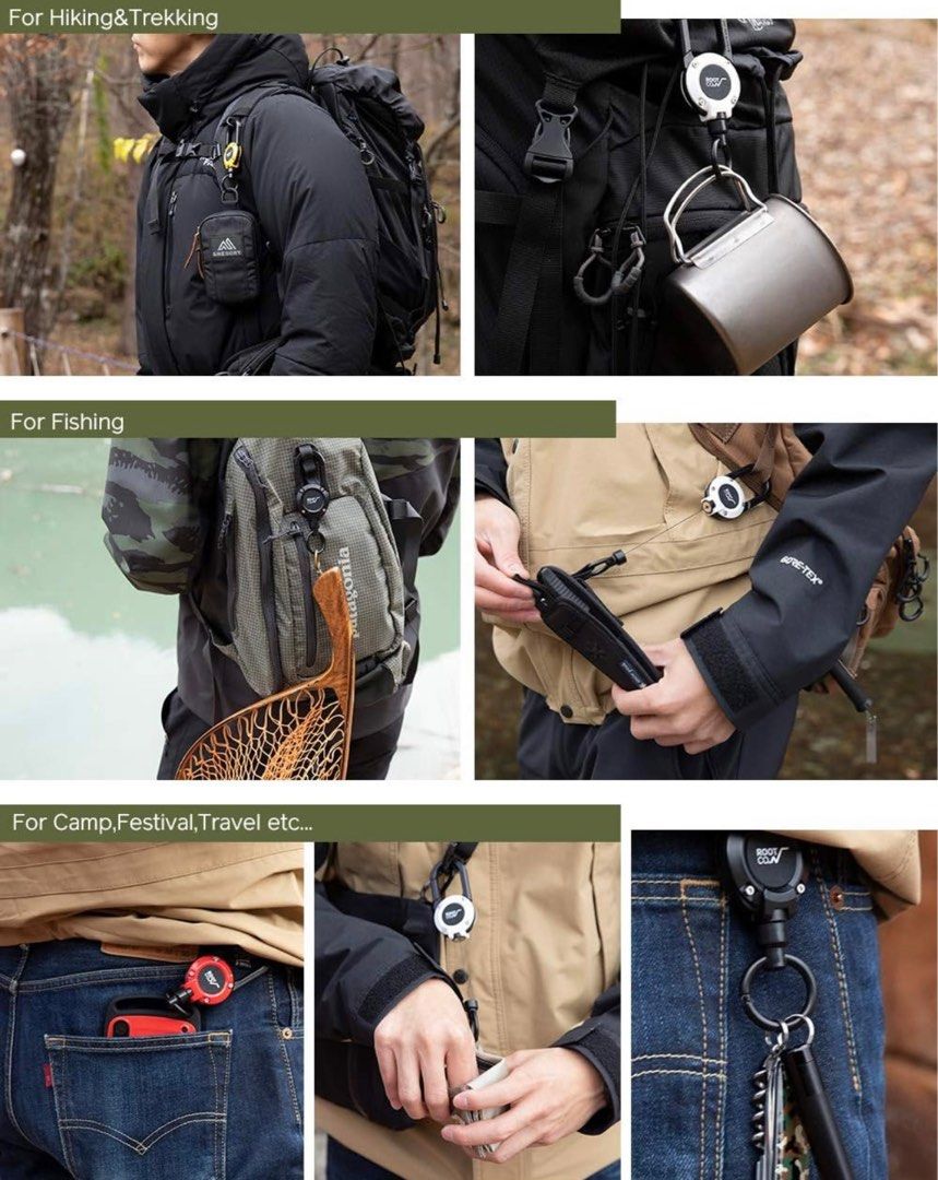 ROOT CO. GRAVITY MAG REEL 360 (Black), Mobile Phones & Gadgets, Mobile & Gadget Accessories ...