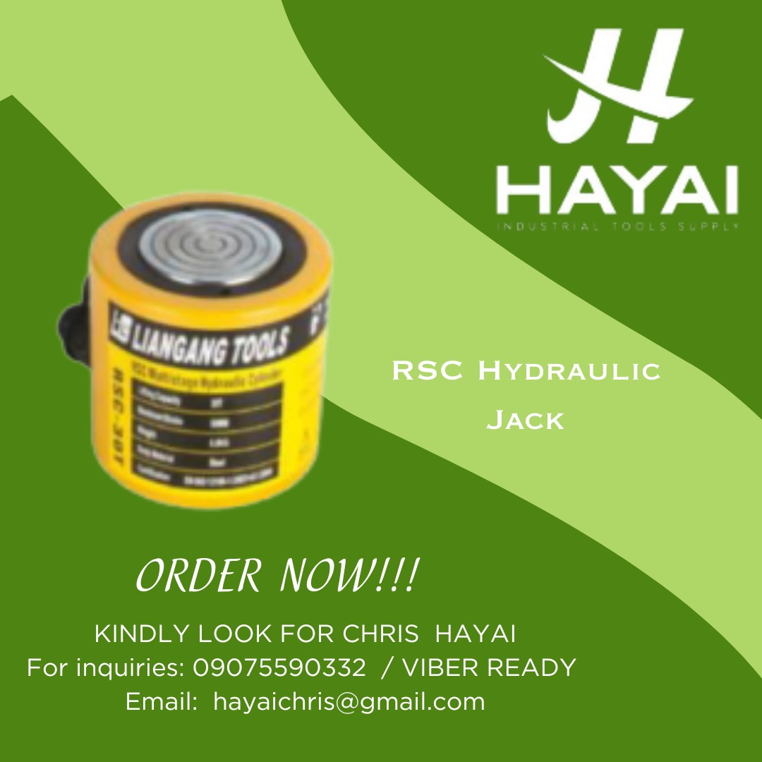 RSC Hydraulic jack, Commercial & Industrial, Construction Tools ...