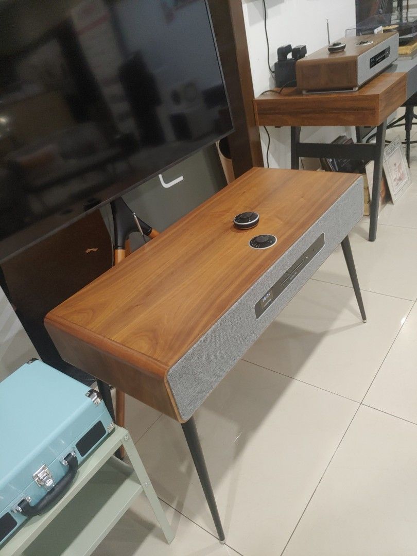 Ruark R7 Mk3 All-in-One Hi-Fi Radiogram Integrated Music System (Rich ...