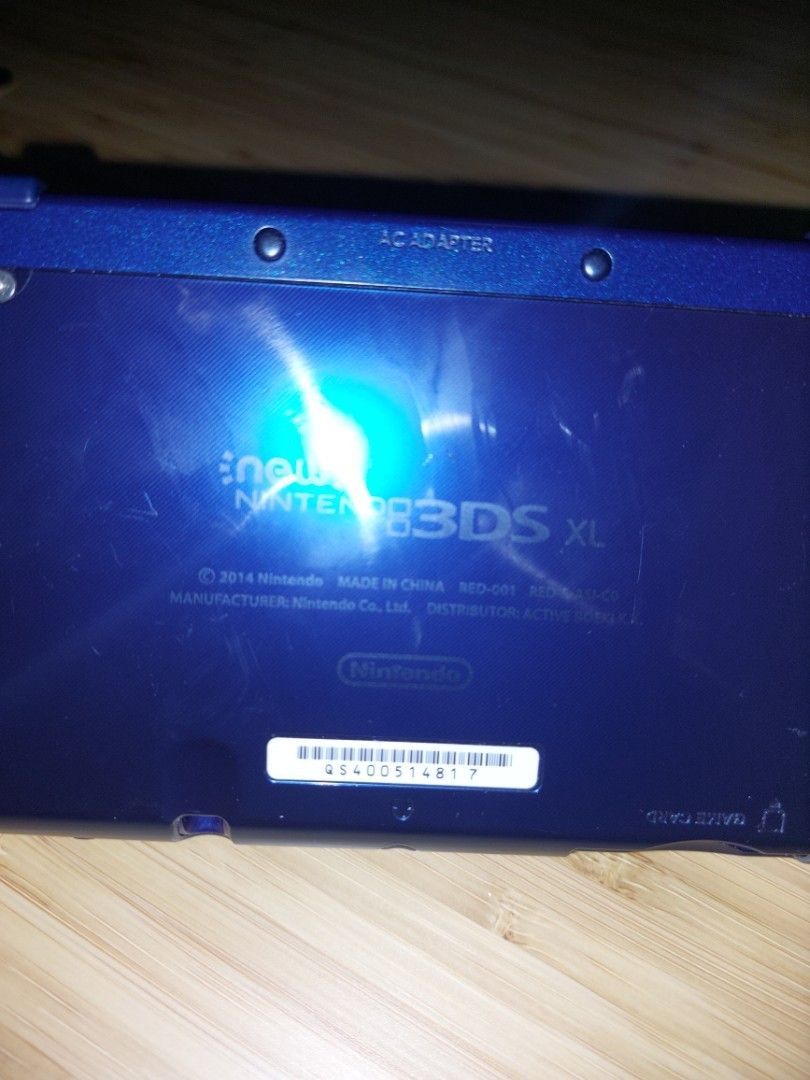 (RUSH) New Nintendo 3ds XL - Metallic Blue CFW (Jailbroken), Video ...