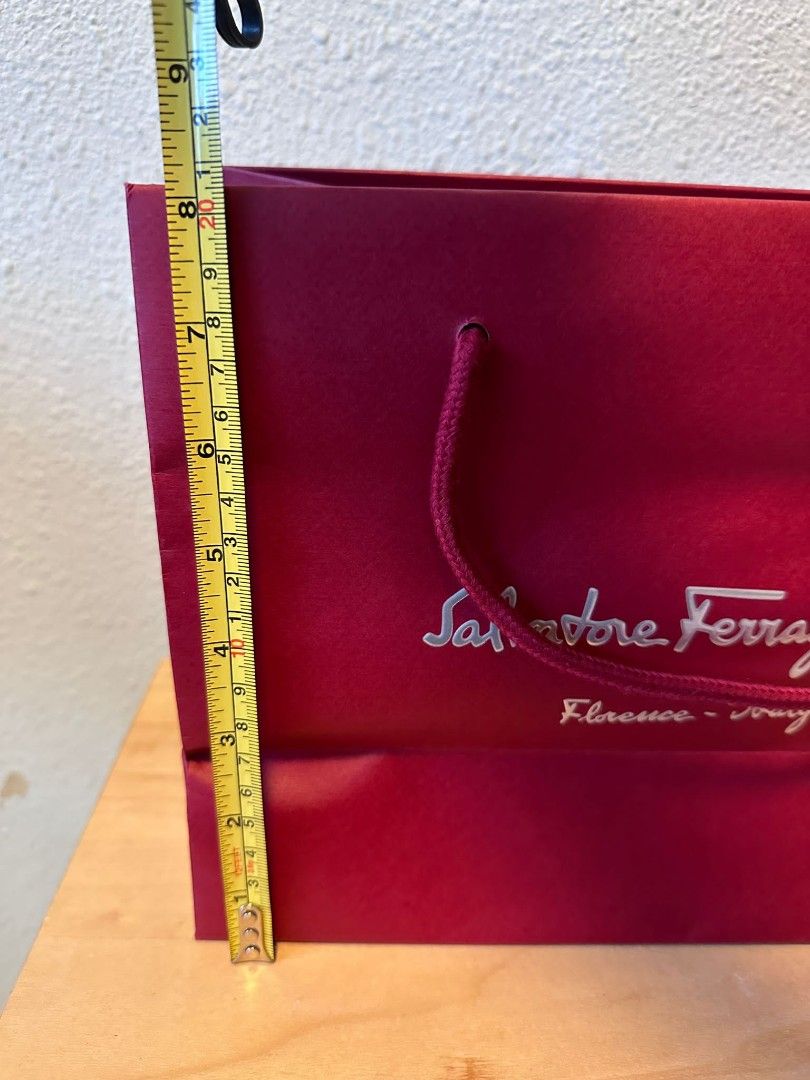 Salvatore Ferragamo Paper Bag, Luxury, Accessories on Carousell