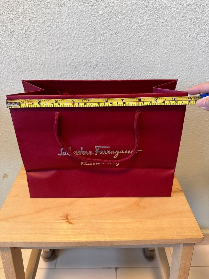 Salvatore Ferragamo Paper Bag, Luxury, Accessories on Carousell