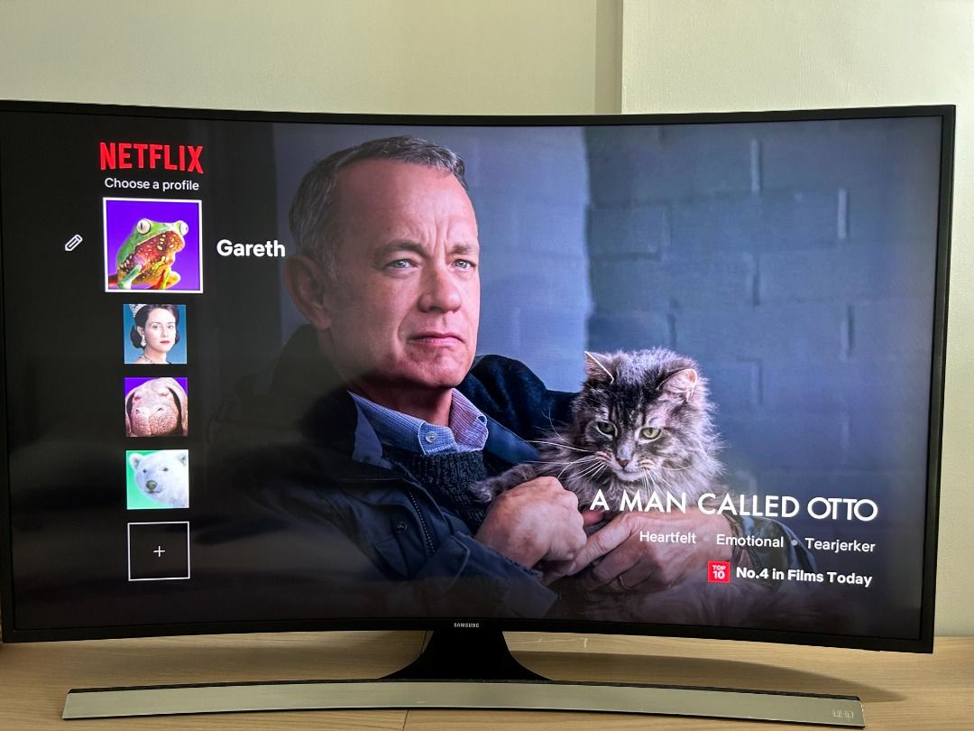 Samsung 48" UHD 4K Curved Smart TV JU6600 Series 6, TV & Home ...