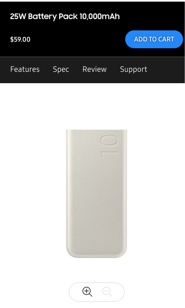 Samsung Battery Pack 10,000mAh / 25W Super Fast Charging, Mobile Phones ...