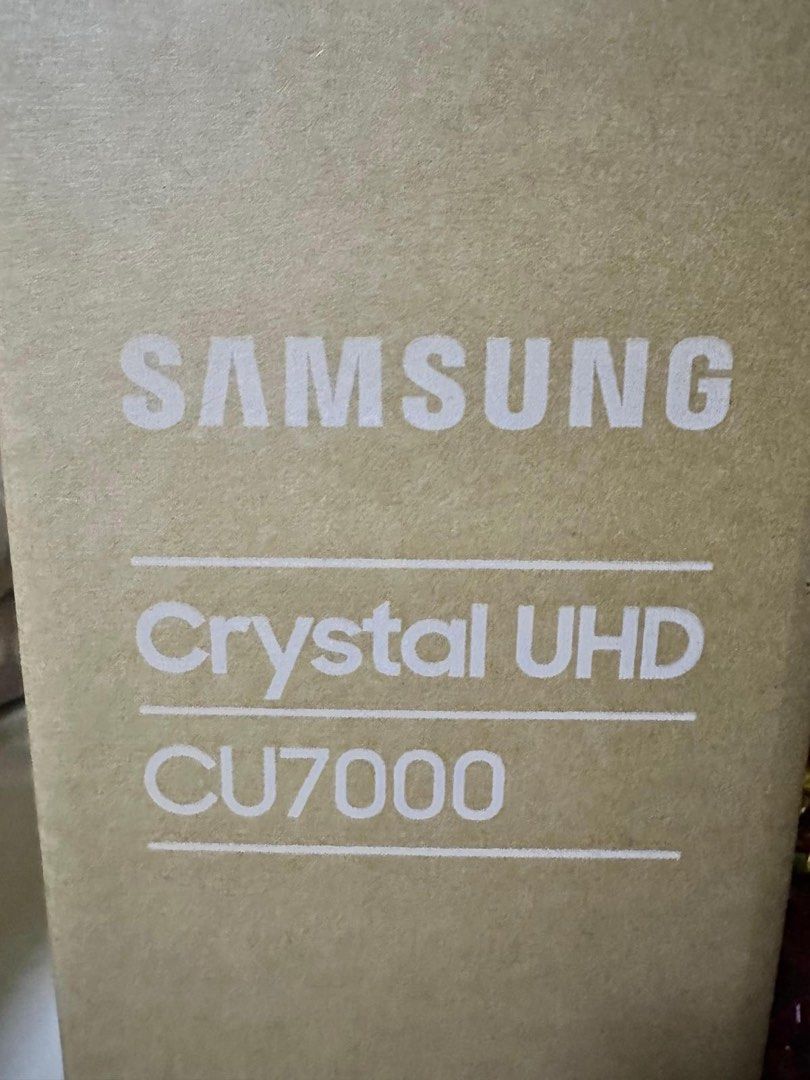 Samsung CU7000 50-inch Crystal UHD 4K Smart TV, TV & Home Appliances ...