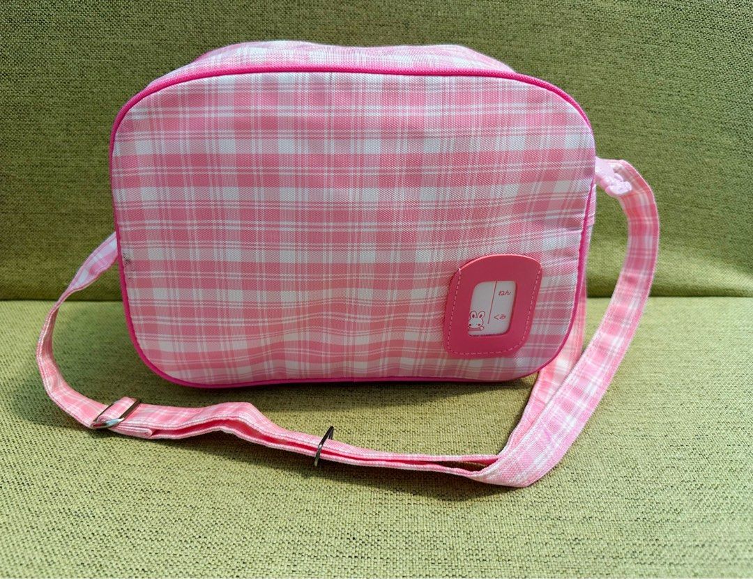 Sanrio 絕版罕有 1994(29年前) Cheery Chums 拉鍊 斜孭袋 CheeryChums Cherry Chums, 女裝 ...