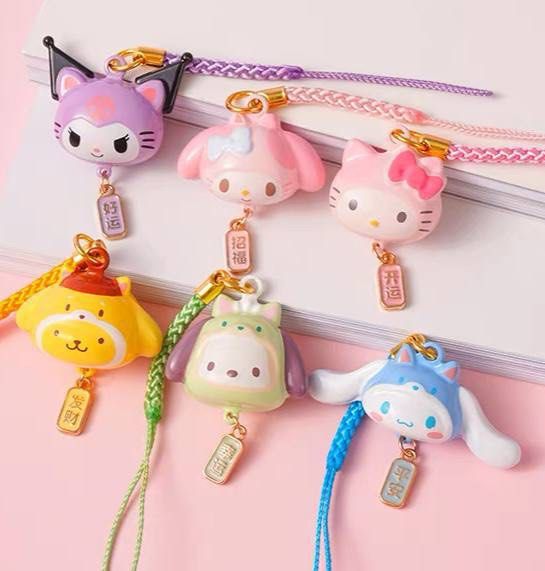 Sanrio & Friends Keychain (- My Melody - Hello Kitty - Pompompurin ...