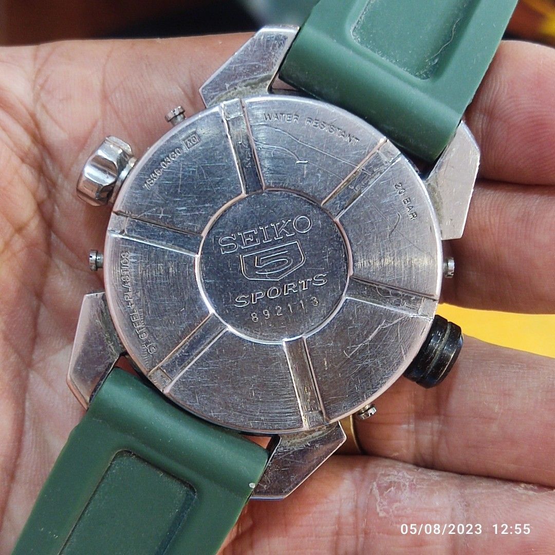 Seiko 5 Map meter Divers 200m, Men's Fashion, Watches & Accessories ...