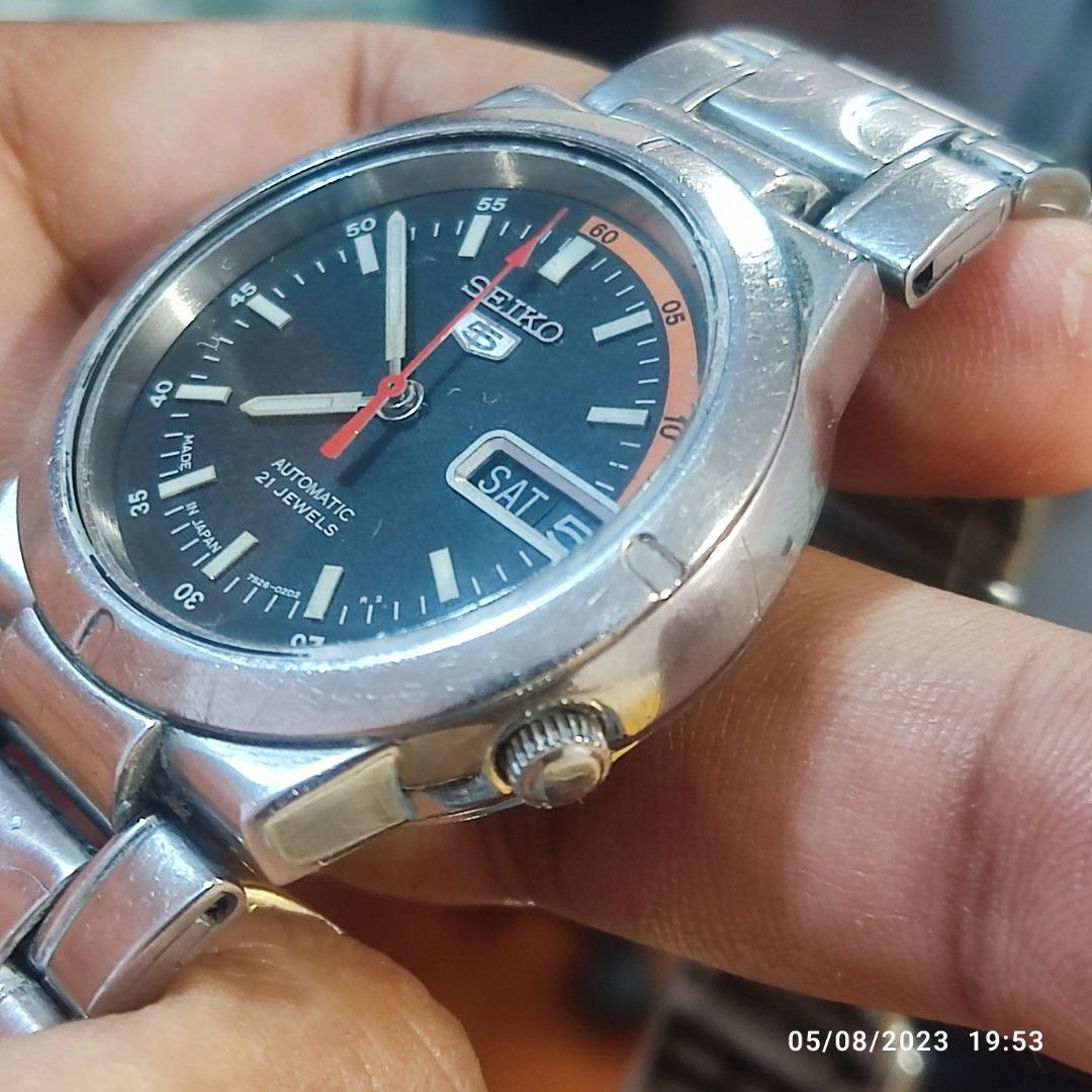 Seiko 5 Racer Automatic on Carousell