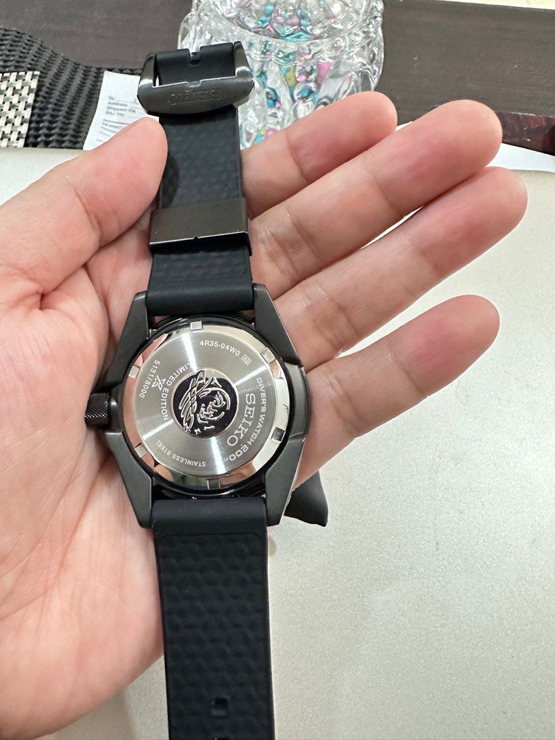 Seiko Black Samurai Limited Edition on Carousell