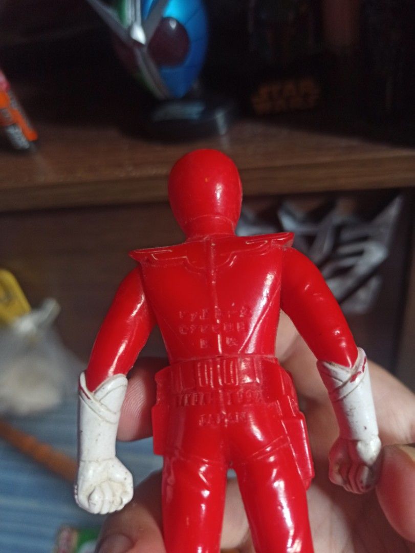 Sentai Red Jetman figure on Carousell
