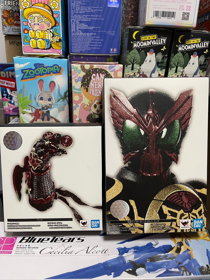 S.H.Figuarts/SHF, Kamen Rider OOO Shinkocchou Seihou & Ankh Hand ...