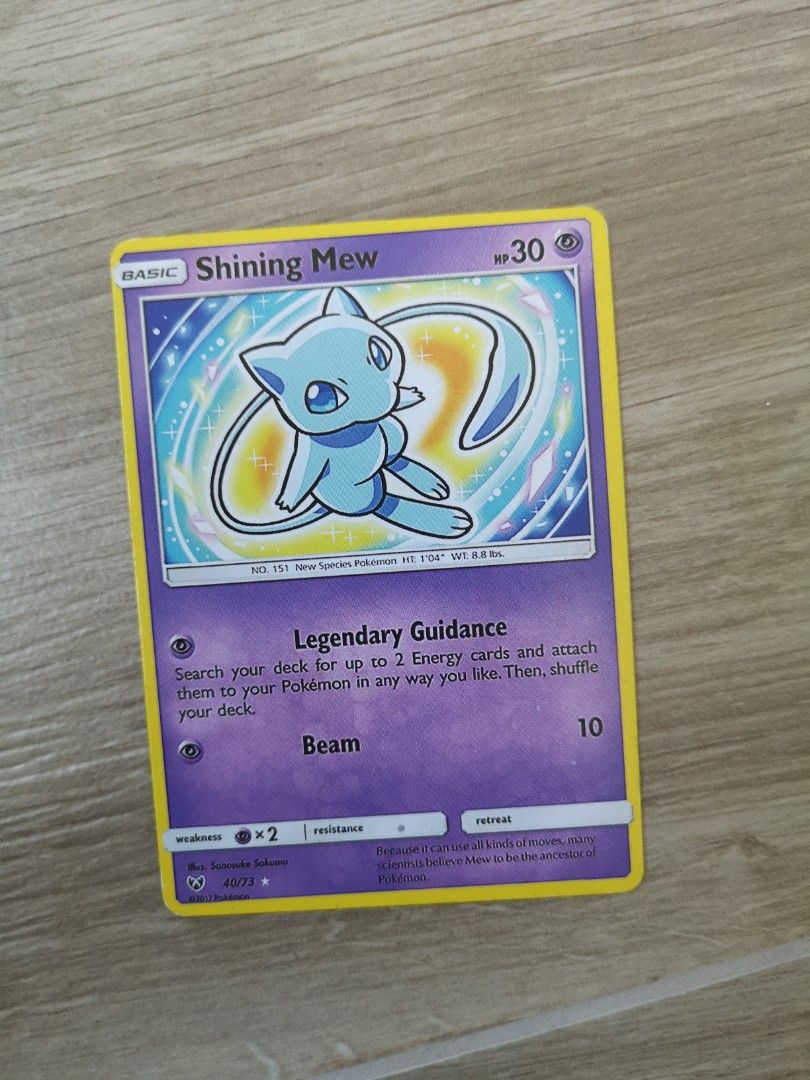 Shining mew, Hobbies & Toys, Toys & Games on Carousell