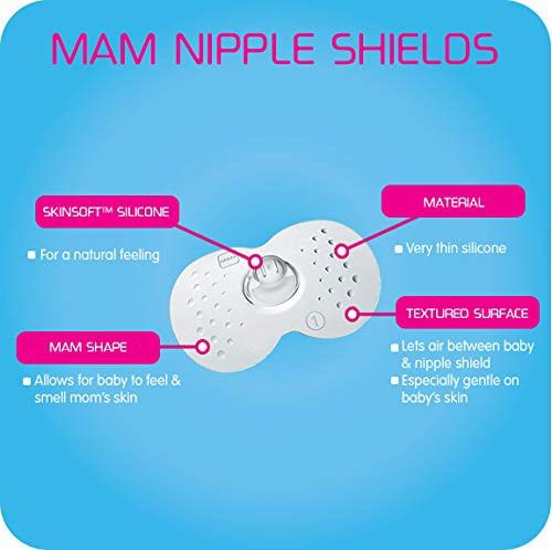 Silicone Nipple Shield Protector Breastfeeding |MAM Brand on Carousell