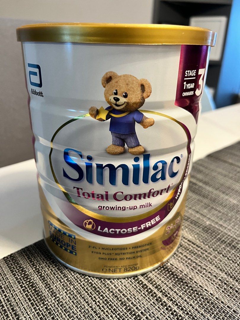 Similac Total comfort Lactose free milk Stage 3, Babies & Kids, Nursing ...