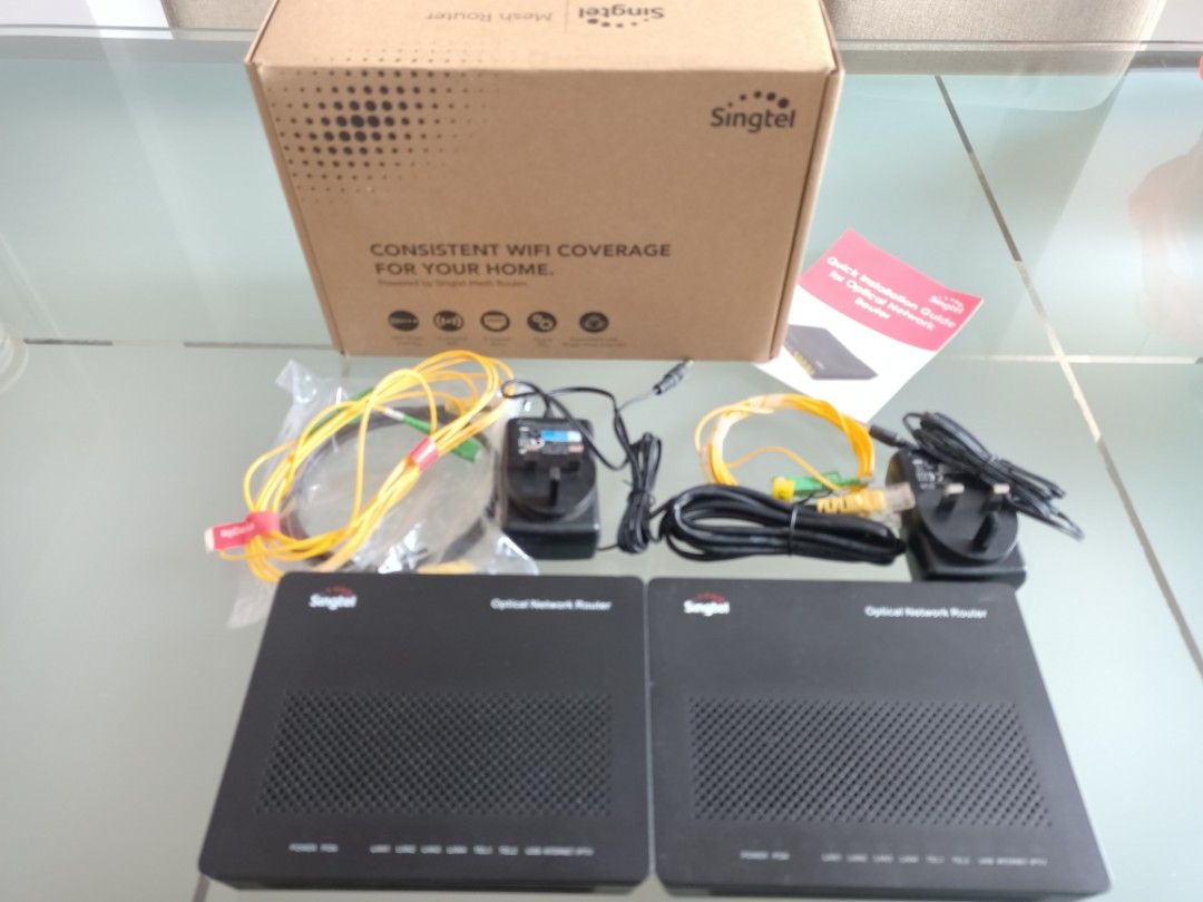 Singtel Optical Network Router, Computers & Tech, Parts & Accessories ...
