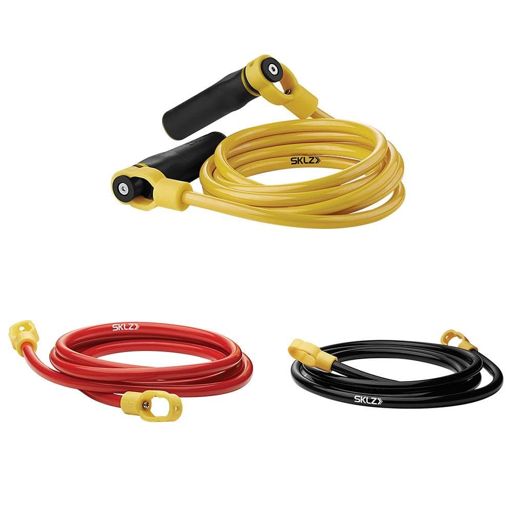 SKLZ Weighted Jump Rope Bundle 1 (1 Set, 1.5 lb, and 2 lb), Sports ...