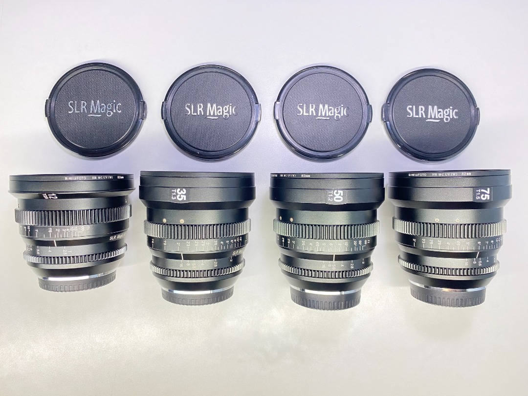 SLR Magic MicroPrime CINE LENSES For Fuji X Mount, Photography, Lens ...