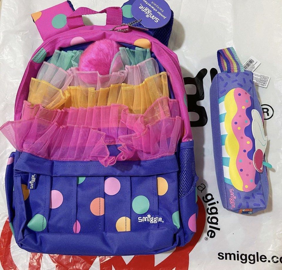 Smiggle Backpack Set on Carousell