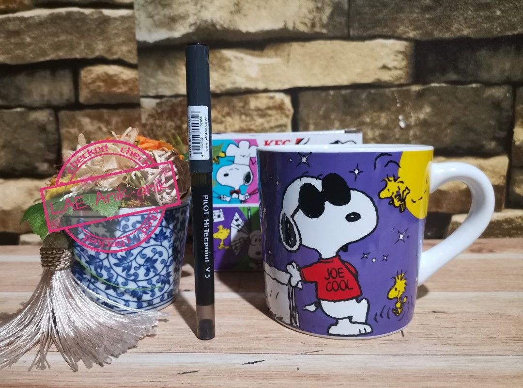 Snoopy x KFC LIMITED Release Mug, Hobbies & Toys, Memorabilia ...