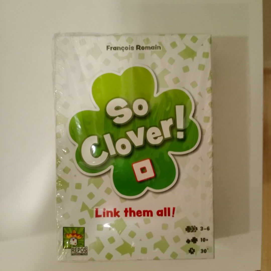 So Clover Board Game, Hobbies & Toys, Toys & Games on Carousell