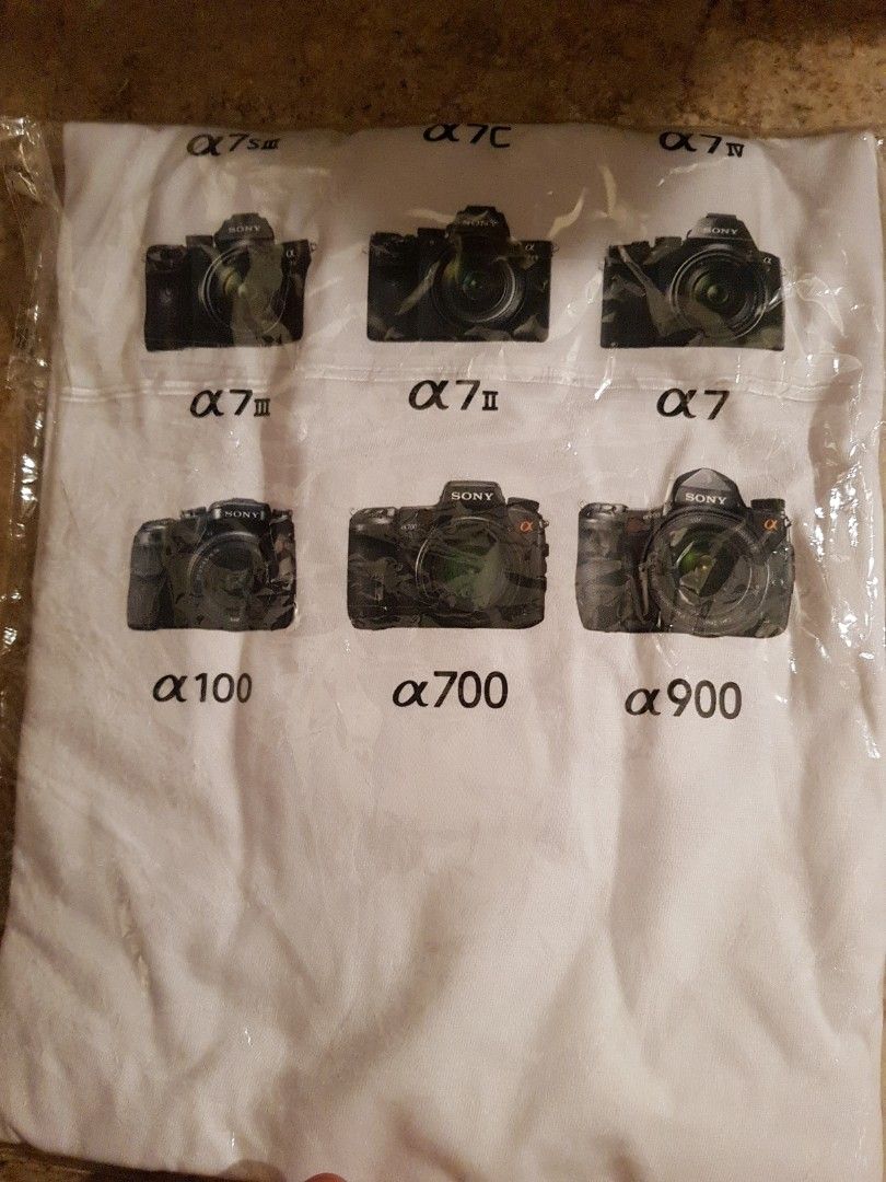 Sony alpha xl t shirt, Men's Fashion, Activewear on Carousell