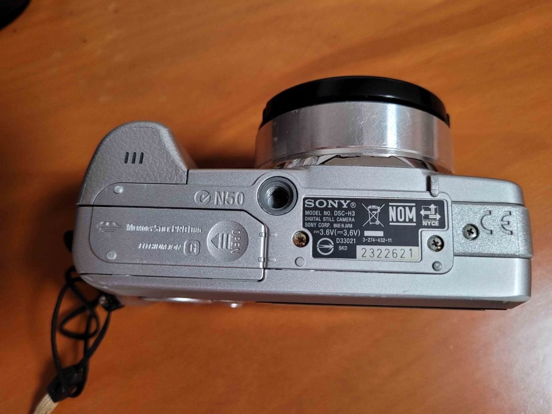 Sony Cybershot Camera DSC-H3 (10x optical zoom), Photography, Cameras ...