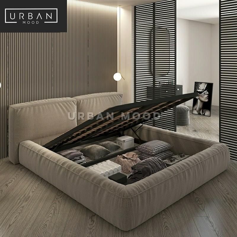 SOUL Modern Storage Bedframe, Furniture & Home Living, Furniture, Bed ...
