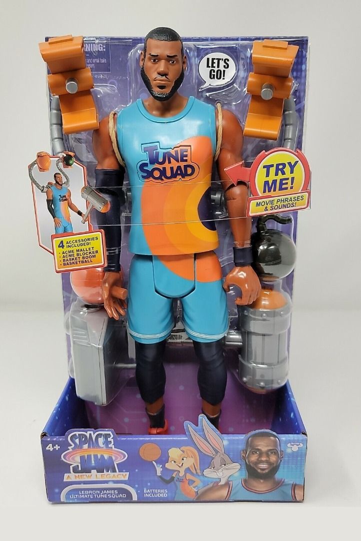 Space Jam Lebron James Action Figure on Carousell
