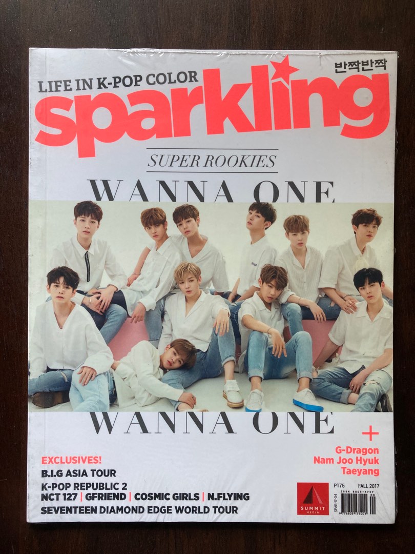 Sparkling K-Pop Magazine Fall 2017 Issue (sealed) on Carousell