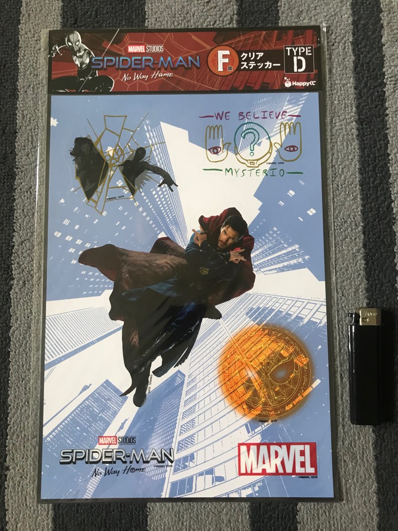 Spider-Man No Way Home Sticker, Hobbies & Toys, Stationery & Craft ...