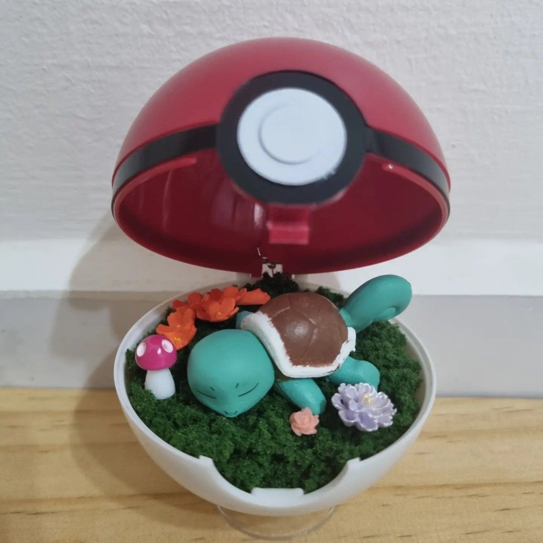 Squirtle mini pokeball, Hobbies & Toys, Stationery & Craft, Handmade ...