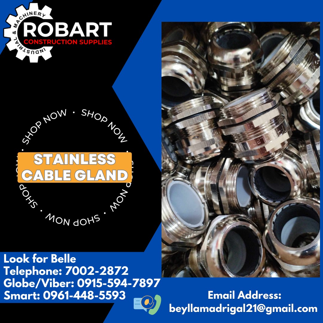 Stainless Cable Gland, Commercial & Industrial, Construction Tools ...