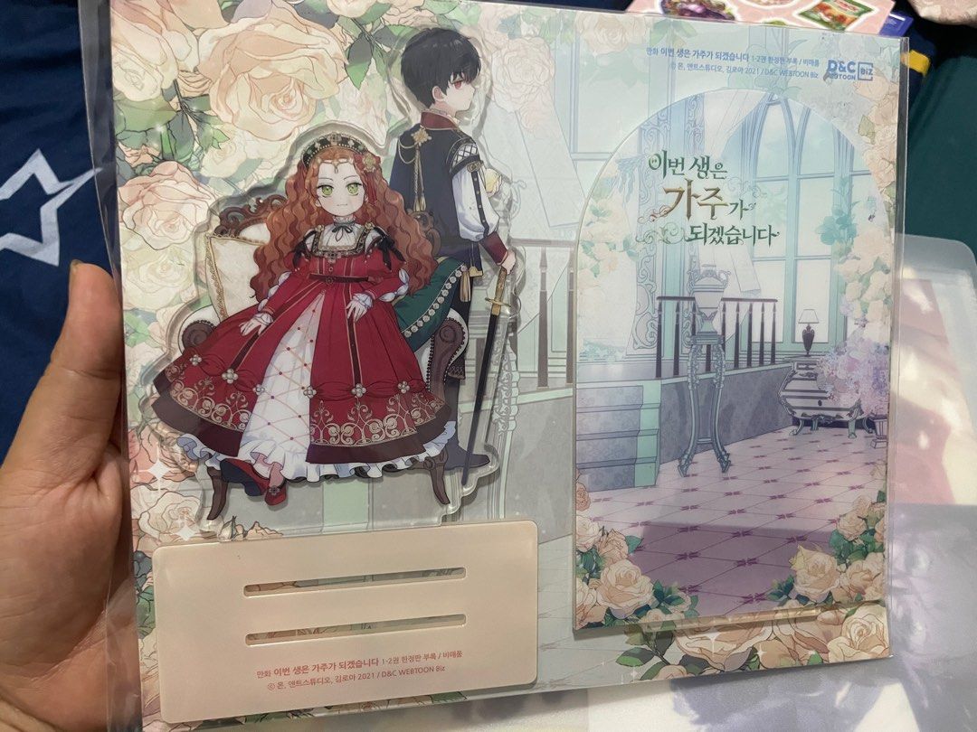 Standee manhwa I Shall Master This Family official webtoon merch ...