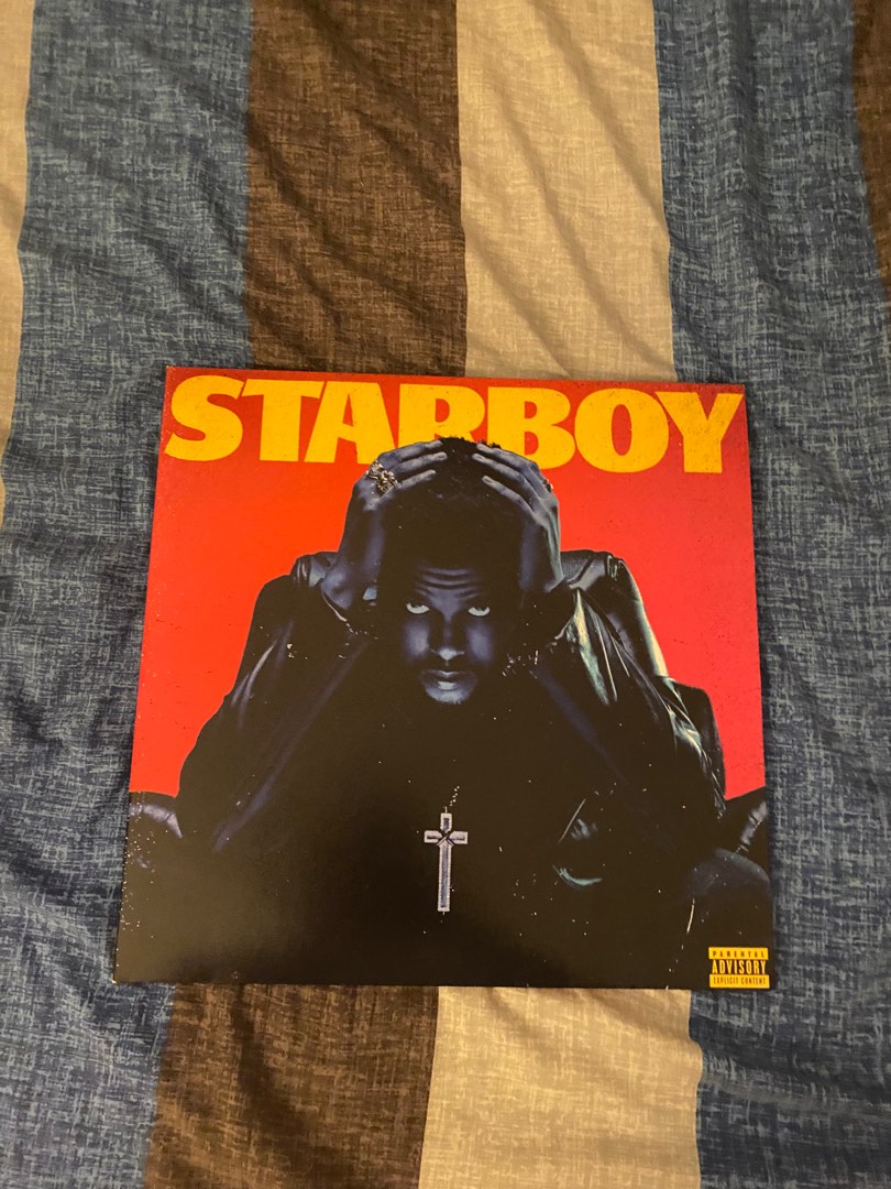 Starboy - The Weeknd (Original Record), Hobbies & Toys, Music & Media, Vinyls on Carousell