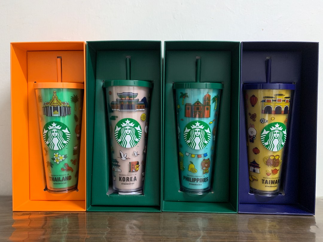Starbucks x Line Friends Collection on Carousell