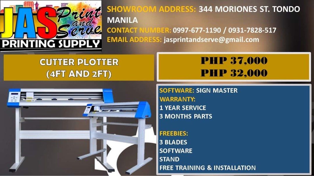 Stickers/Decals Printer Large format Machine, Computers & Tech ...