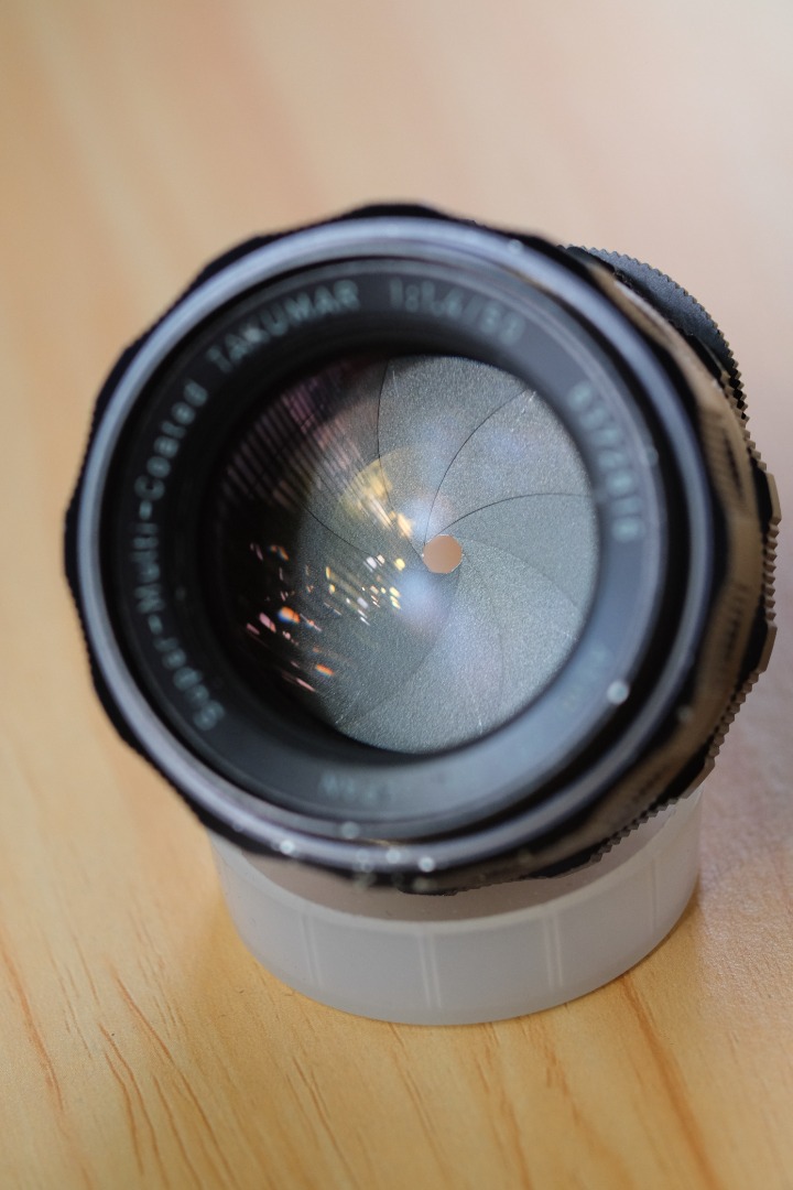Super-Multi-Coated Takumar 50/1.4, Photography, Lens & Kits on Carousell