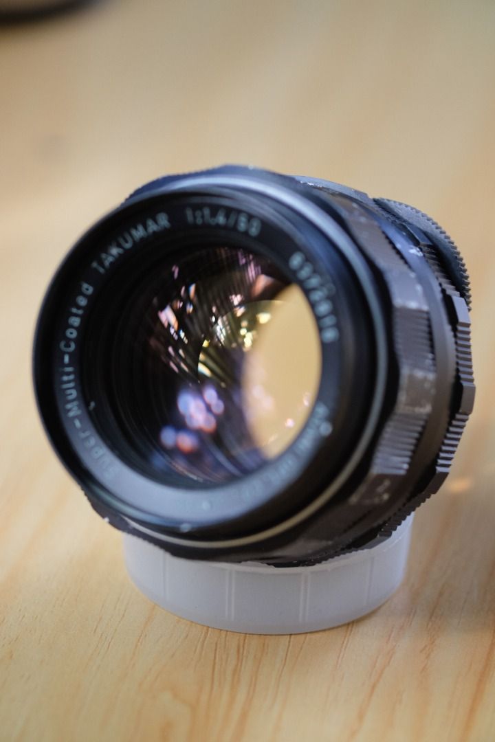 Super-Multi-Coated Takumar 50/1.4, Photography, Lens & Kits on Carousell