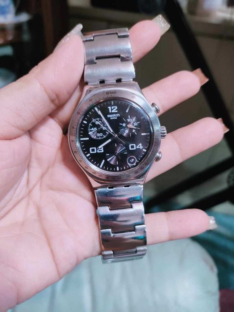 Swatch Irony Swiss made watch, Women's Fashion, Watches & Accessories, Watches on Carousell