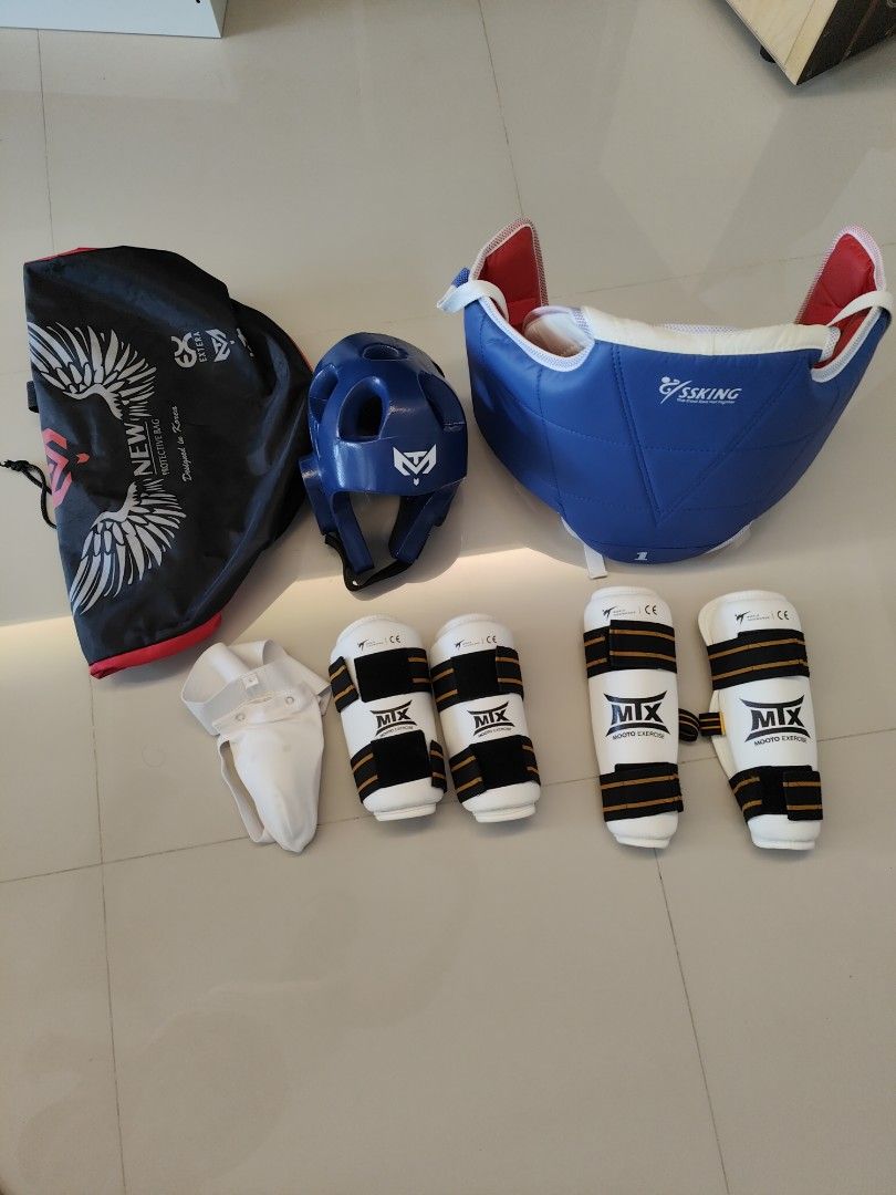 Taekwondo sparring gear( package), Sports Equipment, Other Sports Equipment and Supplies on ...