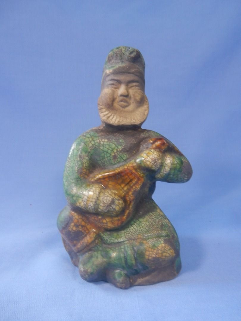 Authentic Tang Dynasty (618-907) Extremely Rare sancai glazed pottery ...