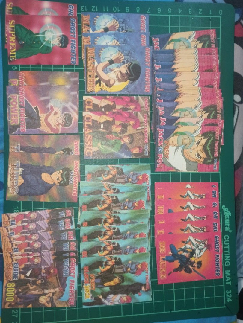 Teks assorted ghost fighter teks lot(very good condition) on Carousell