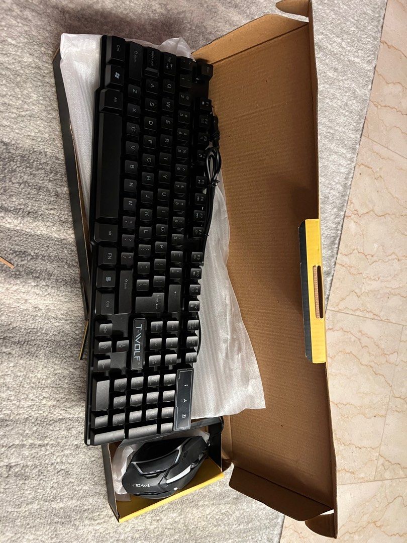 Tf200 Gaming Keyboard And Mouse Computers And Tech Parts And Accessories Computer Keyboard On