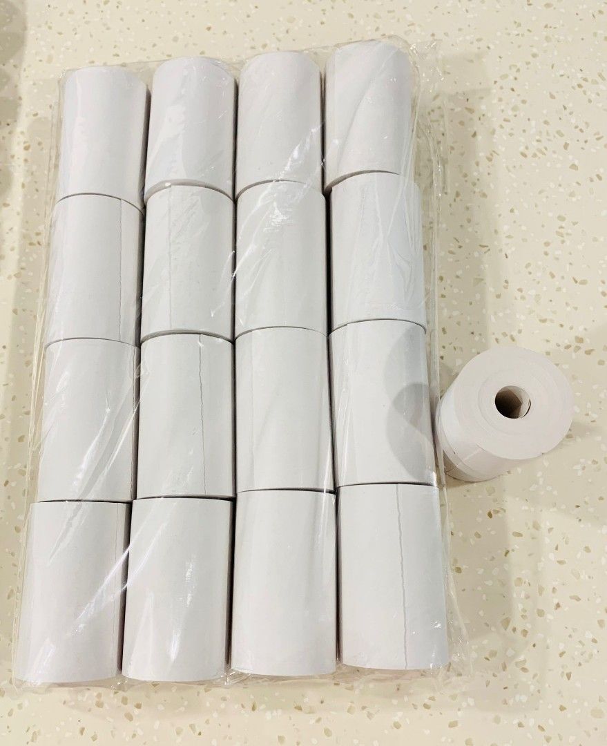 Thermal Paper Rolls for NETS/ Credit Card/ POS Terminals, Hobbies ...