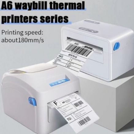 Thermal Printer Bluetooth Waybill Barcode Shipping Label Consignment ...