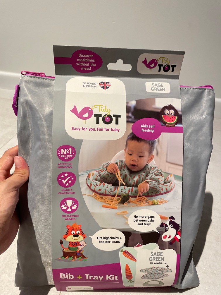 Tidy Tot in Sage Green, Babies & Kids, Nursing & Feeding, Weaning ...